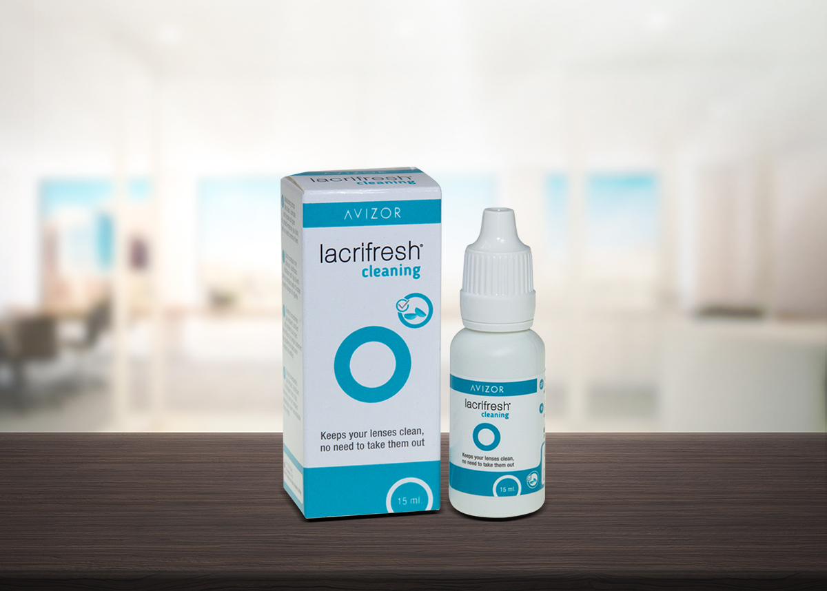 AVIZOR lacrifresh cleaning - czyszczące krople do soczewek
